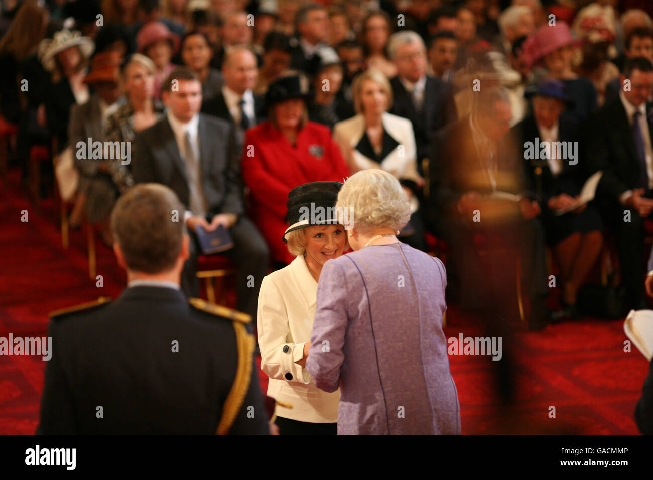 Mrs Anita Cliff, from Penkridge, is made an OBE by The Queen at ...