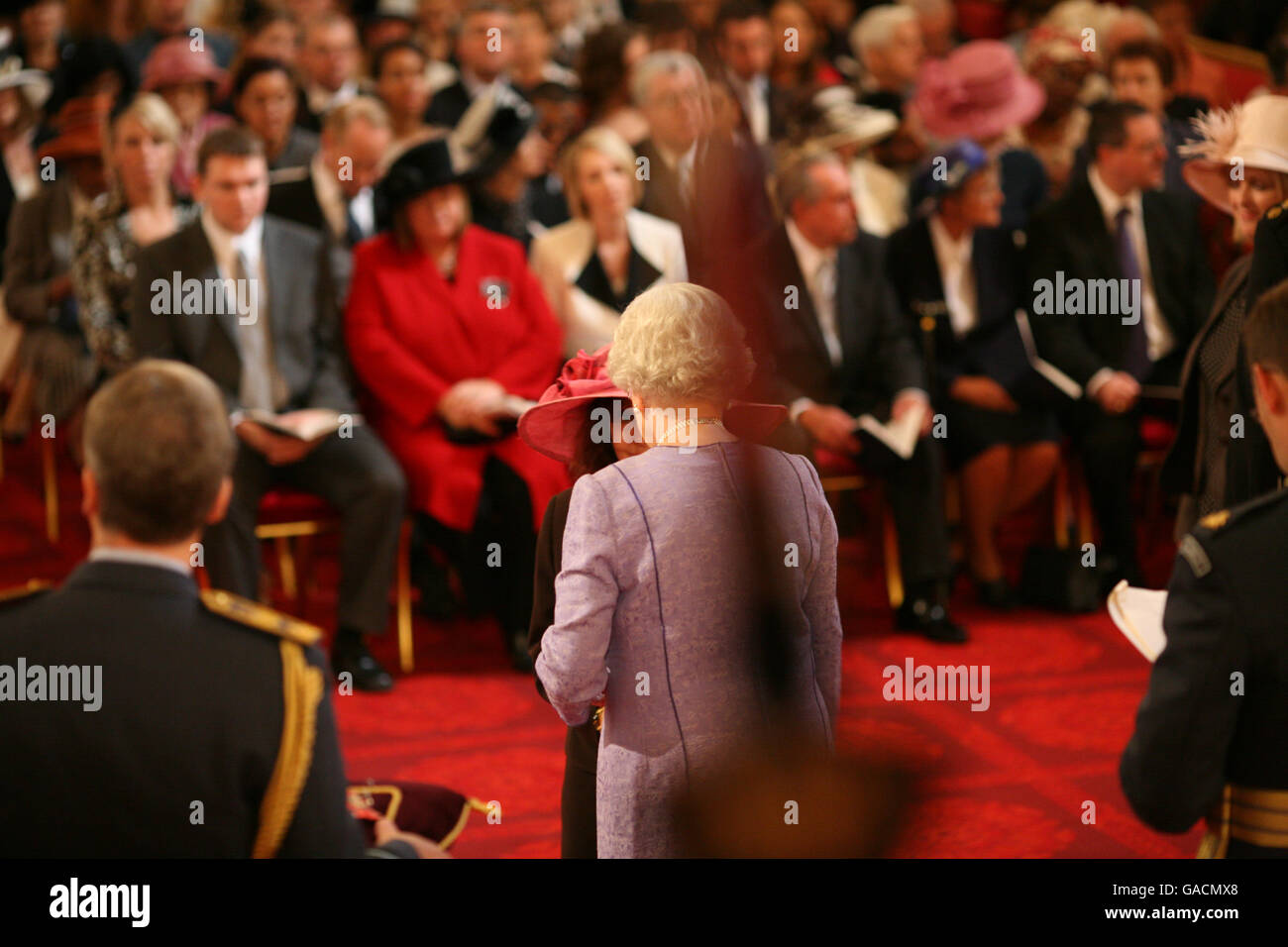 Mrs Sandra Sullivan, from Kingston-on-Thames, is made an MBE by The ...