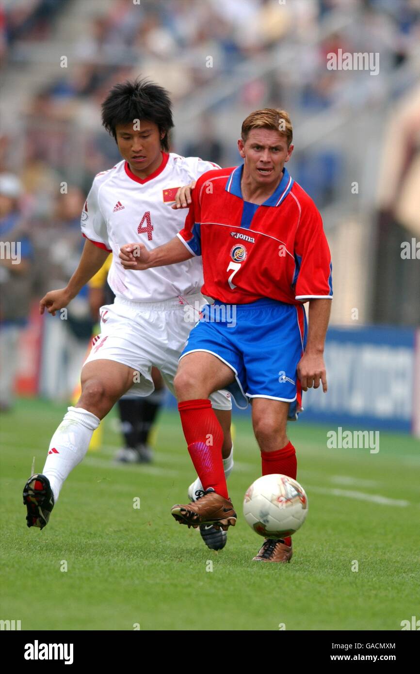 Soccer -FIFA World Cup 2002 - Group C - China v Costa Rica Stock Photo ...