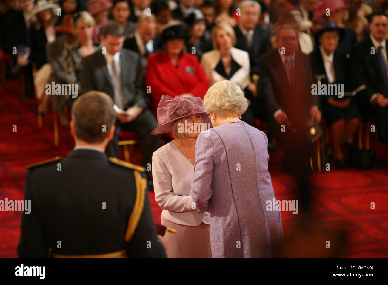 Mrs Vicki Adkins, from Ciffley, is made an MBE by The Queen at ...