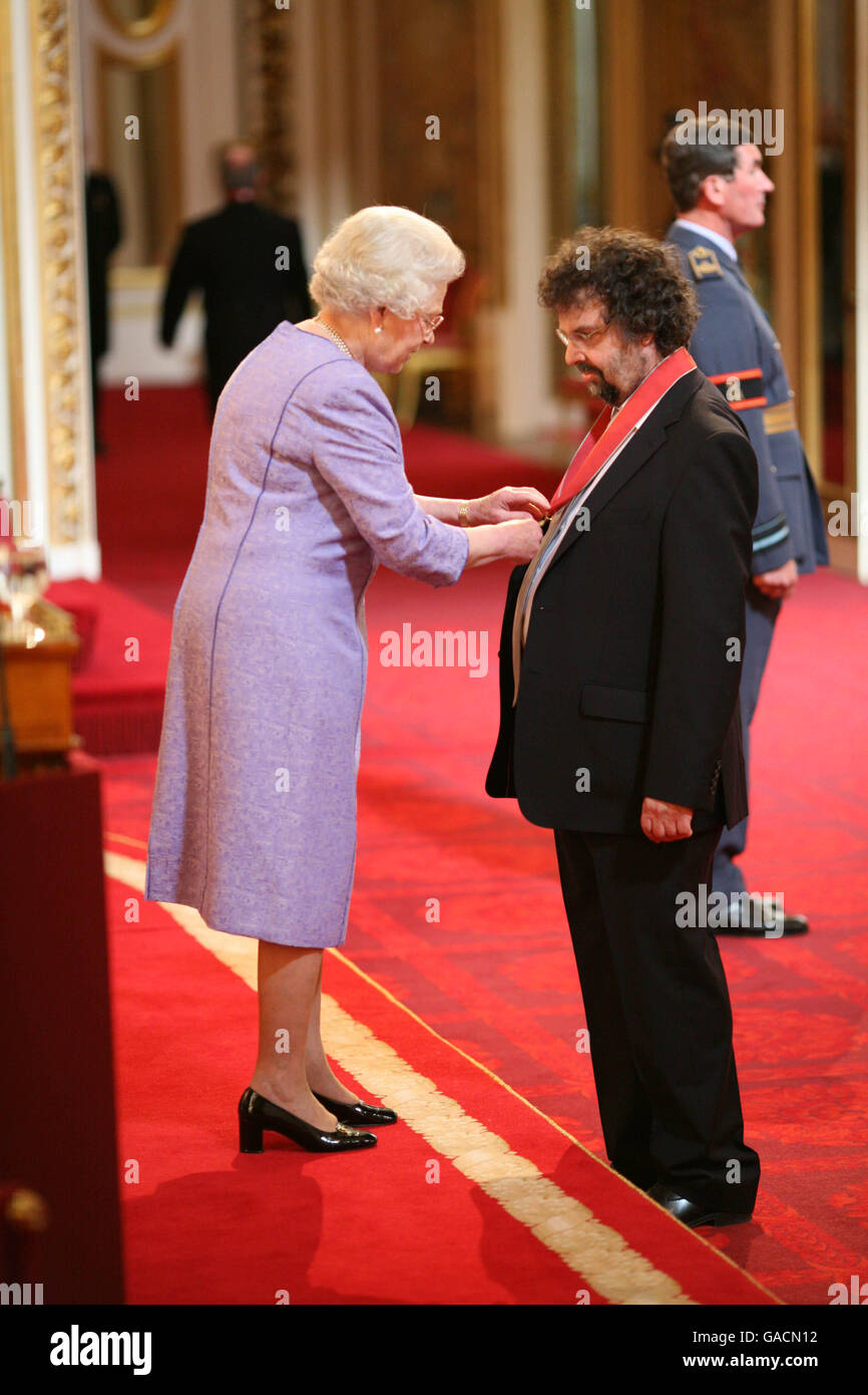 Mr. Stephen Poliakoff, from London, is made a CBE by The Queen at ...