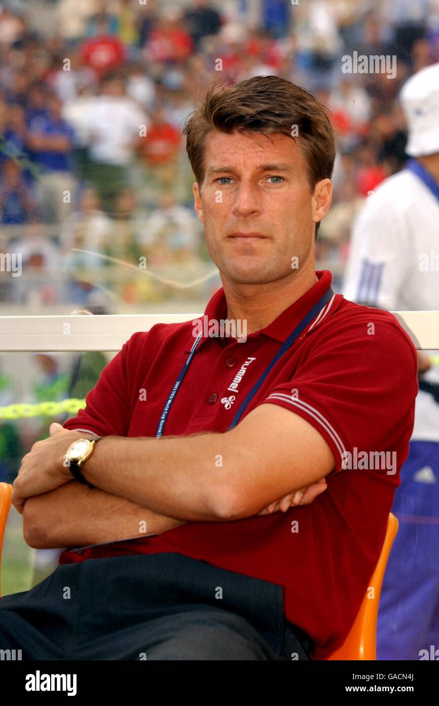 Soccer fifa world cup 2002 group a denmark v france hi-res stock ...