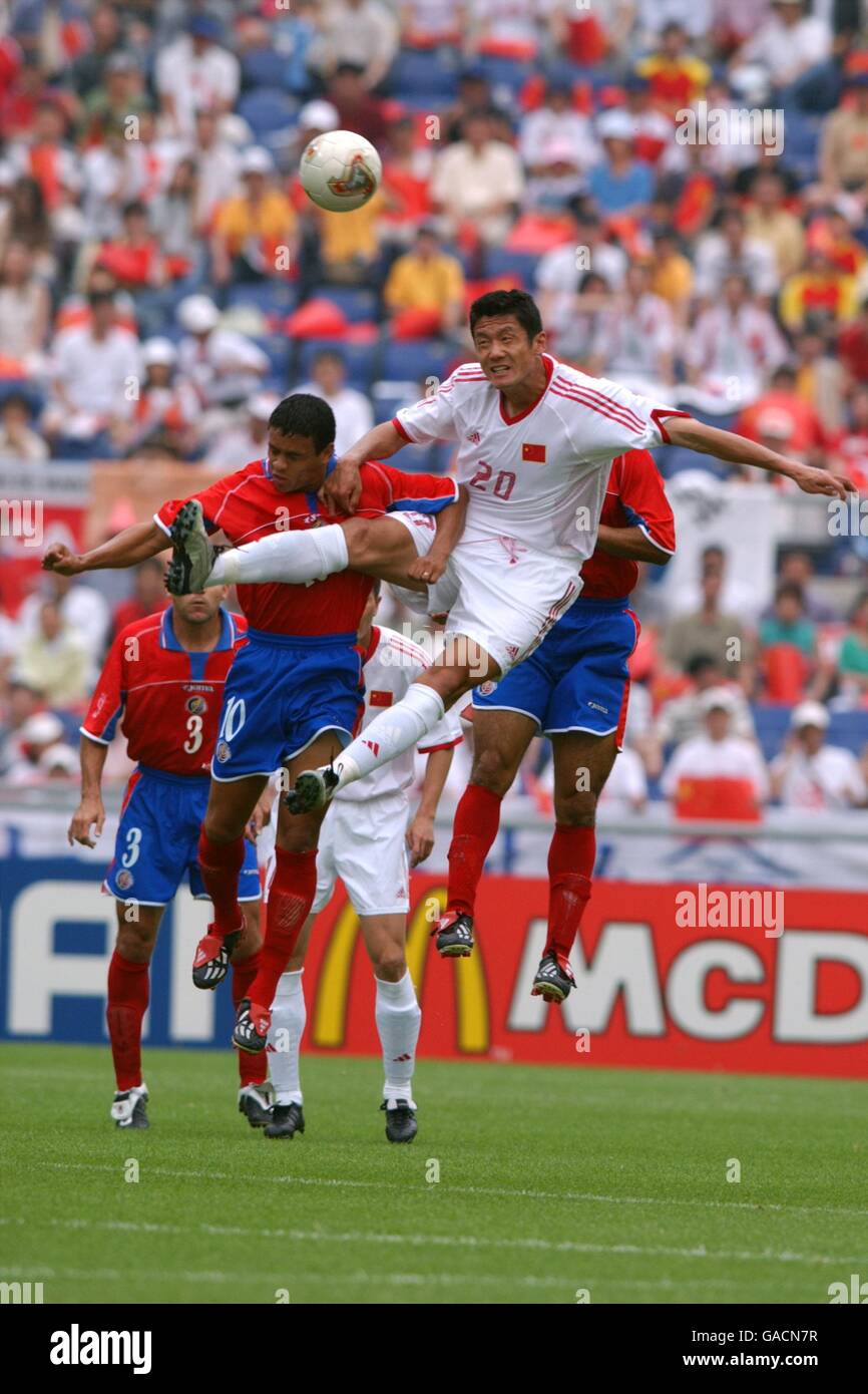 Soccer -FIFA World Cup 2002 - Group C - China v Costa Rica Stock Photo ...