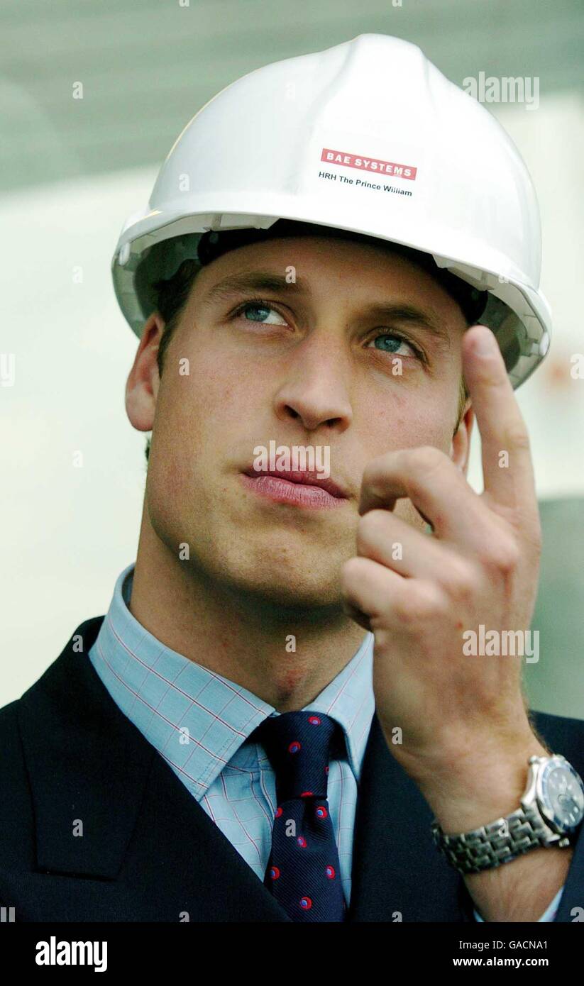 Prince William visits scotland Stock Photo - Alamy