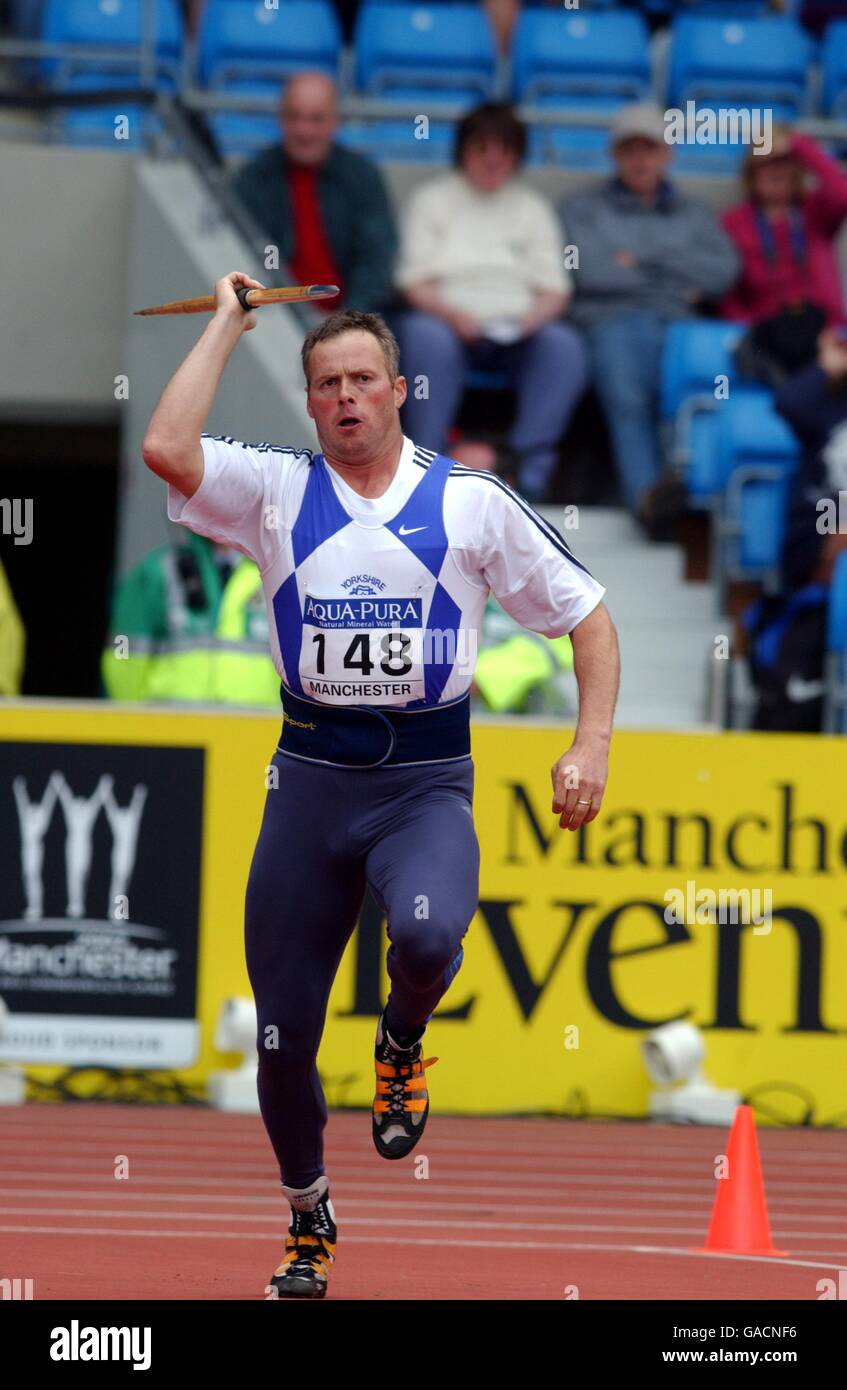 Athletics - Aqua-Pura Commonwealth Trials. Mick Hill during the men's ...