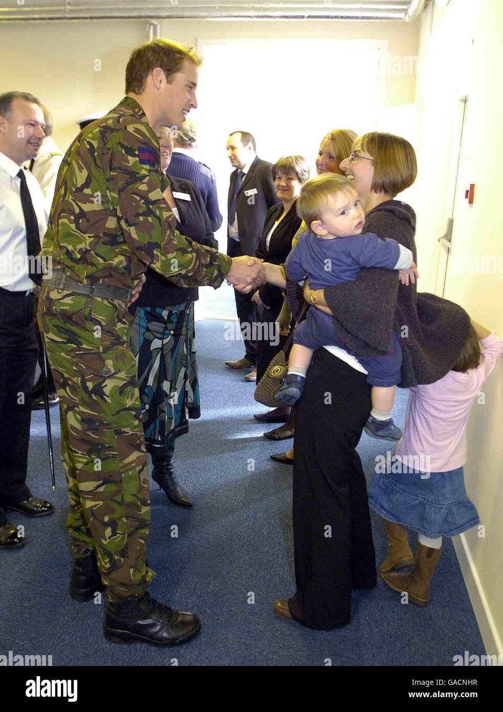 Prince William visits Scotland Stock Photo - Alamy