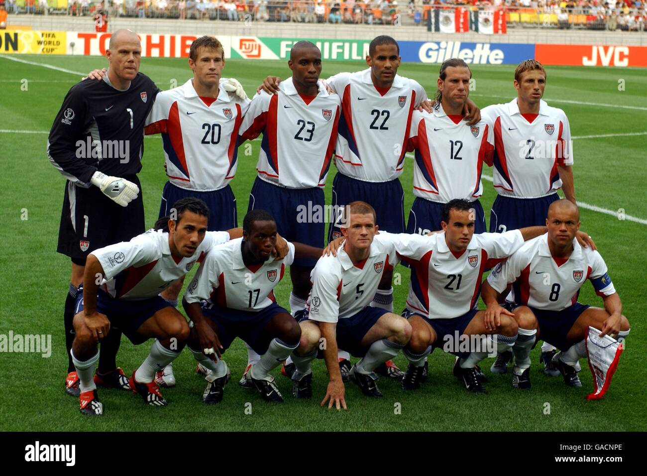 Soccer -FIFA World Cup 2002 - Group D - USA v Portugal Stock Photo - Alamy