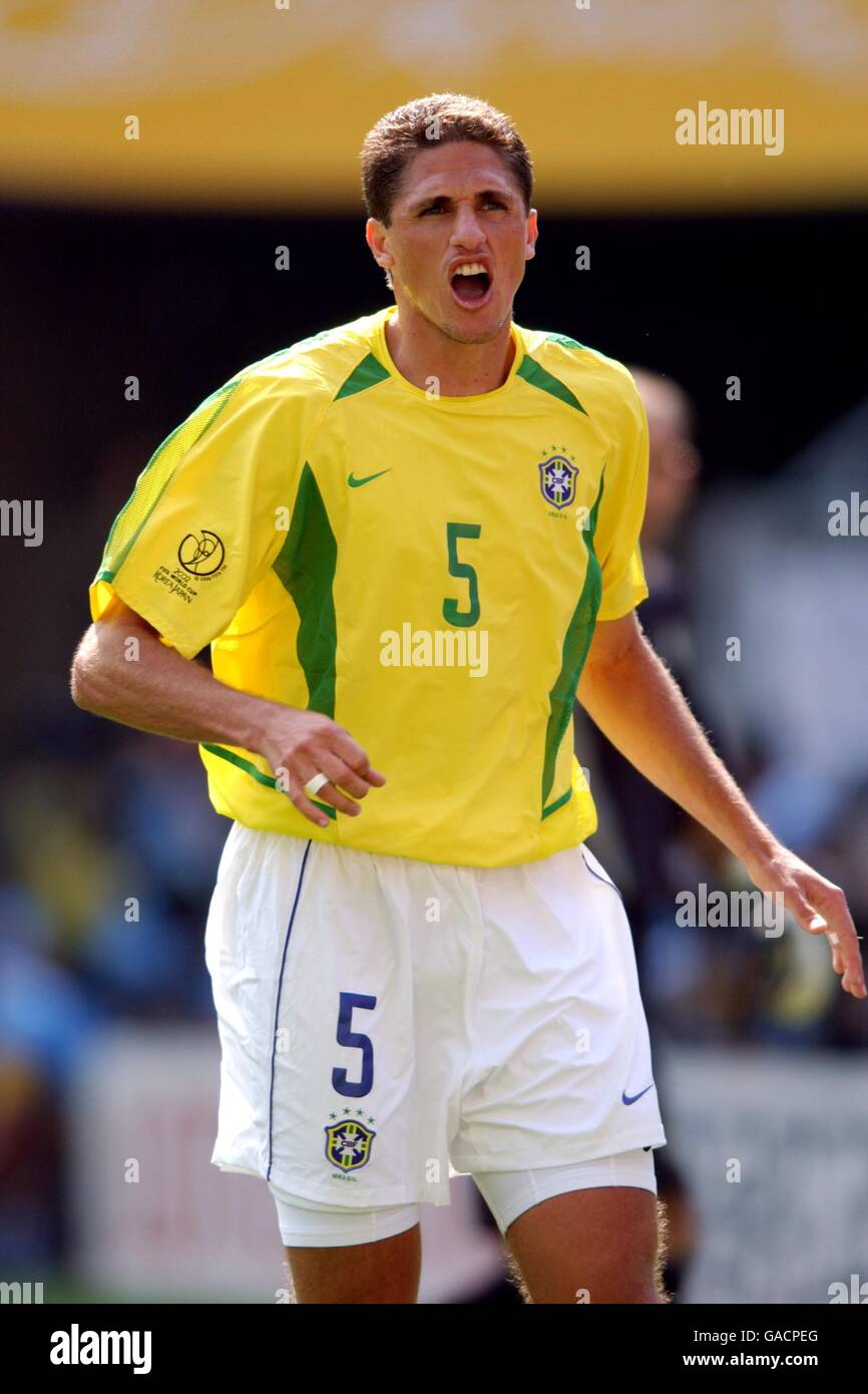 Soccer -FIFA World Cup 2002 - Group C - Costa Rica v Brazil Stock Photo ...