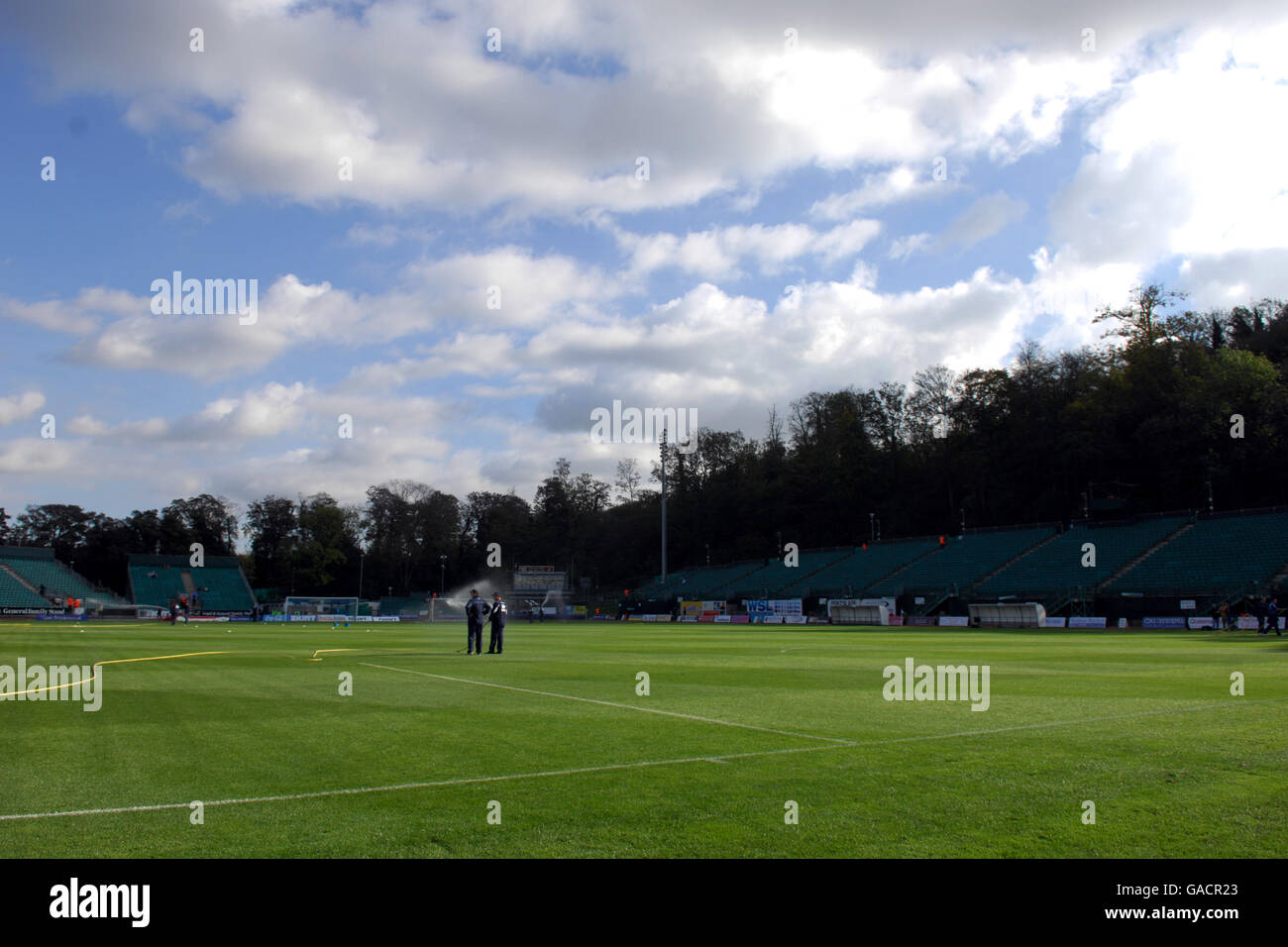 General view of the withdean stadium hi-res stock photography and ...