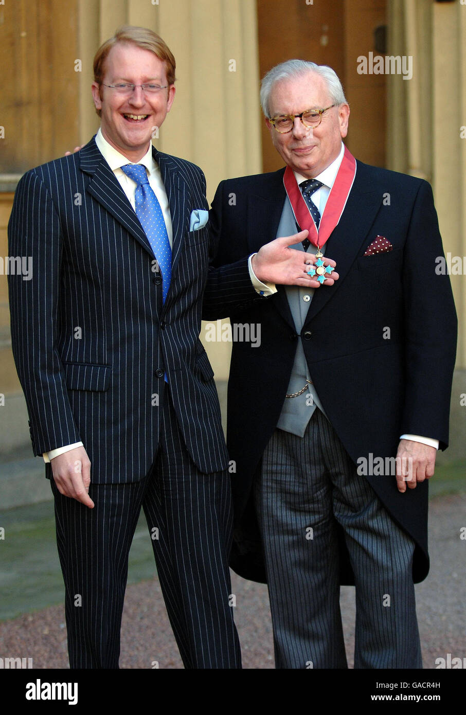 After collecting cbe from queen elizabeth ii at buckingham palace hi ...