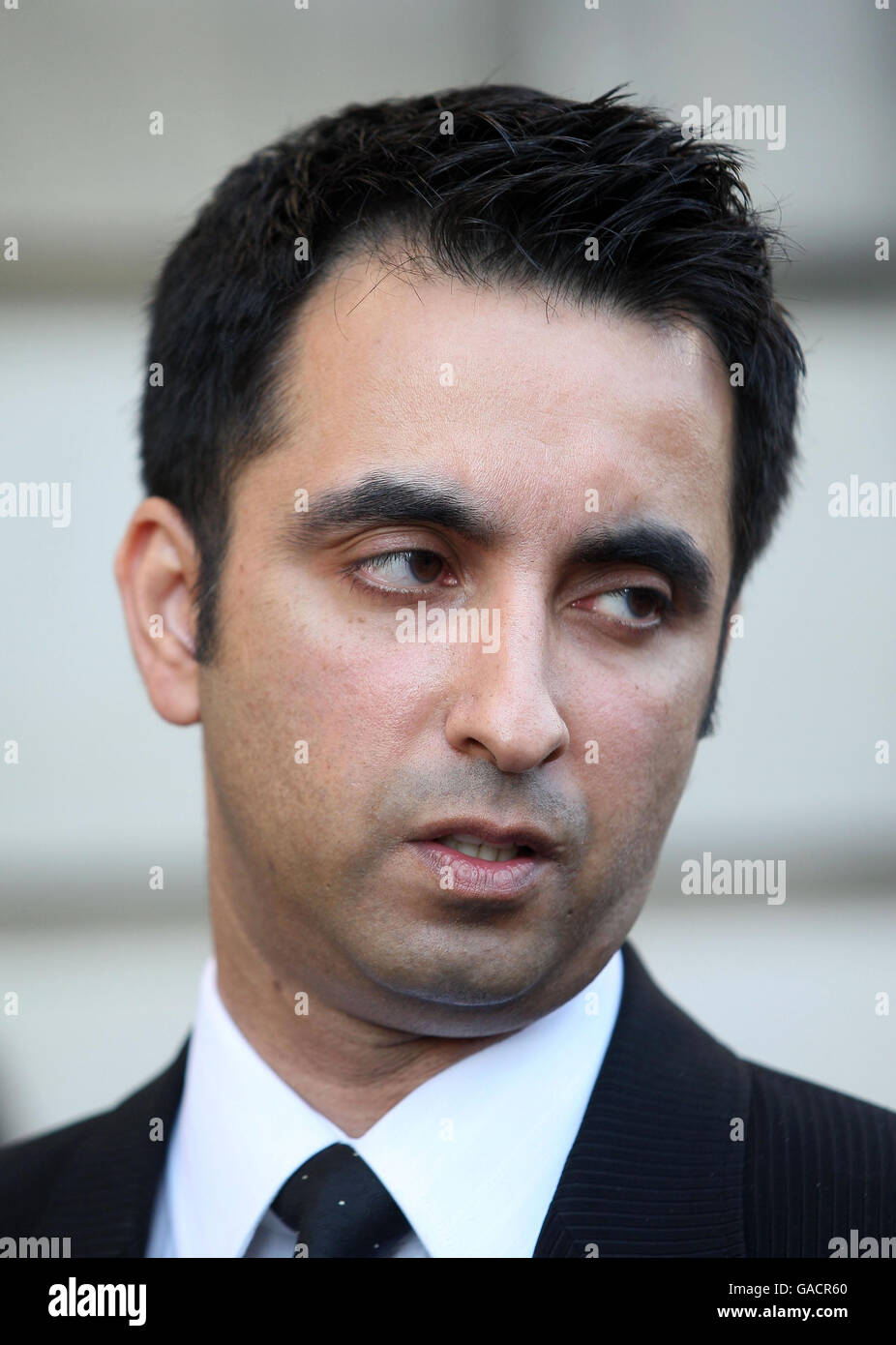 Departs after the trial at the high court hi-res stock photography and images - Alamy