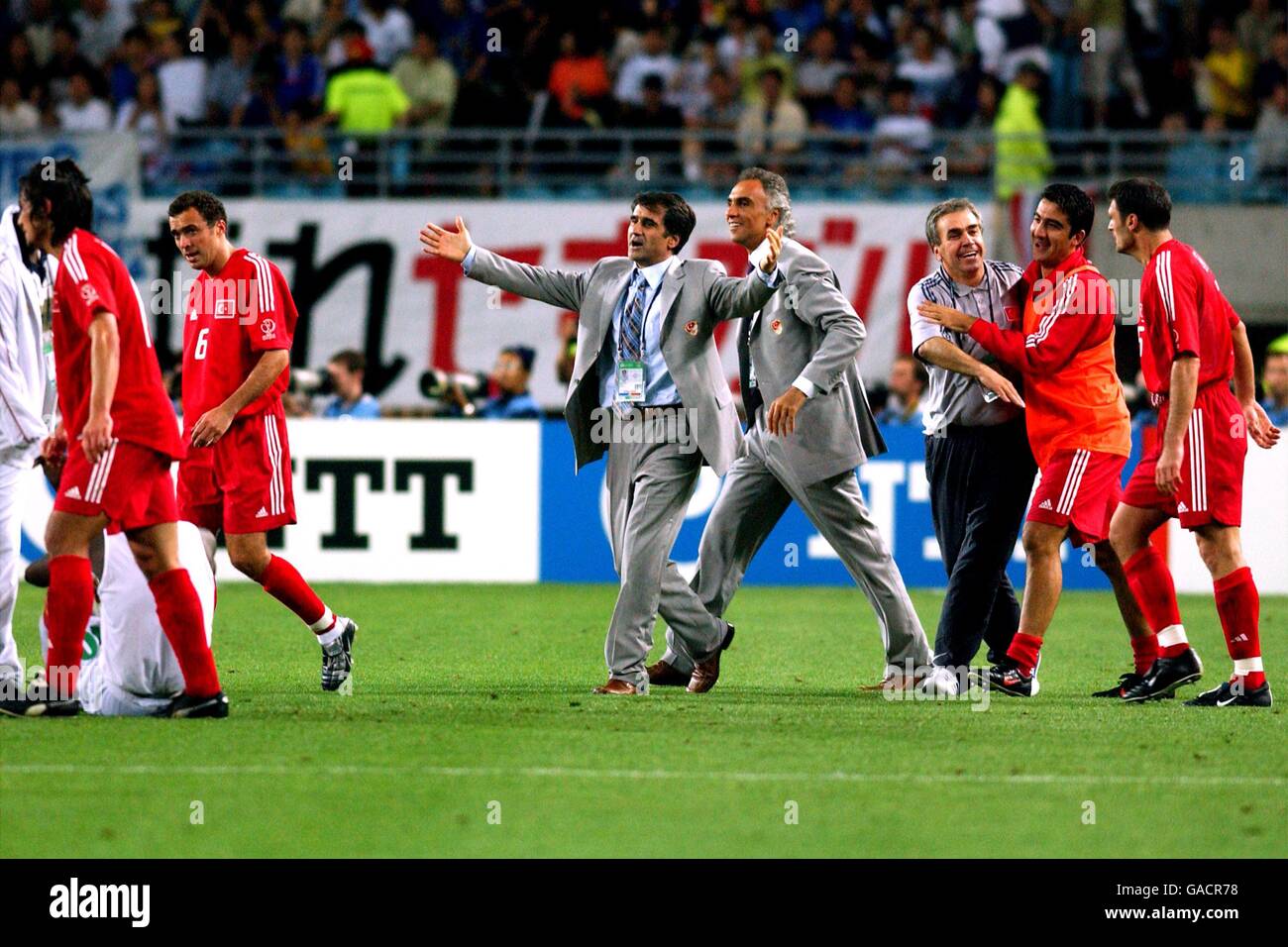 Soccer - FIFA World Cup 2002 - Quarter Final - Senegal v Turkey Stock ...