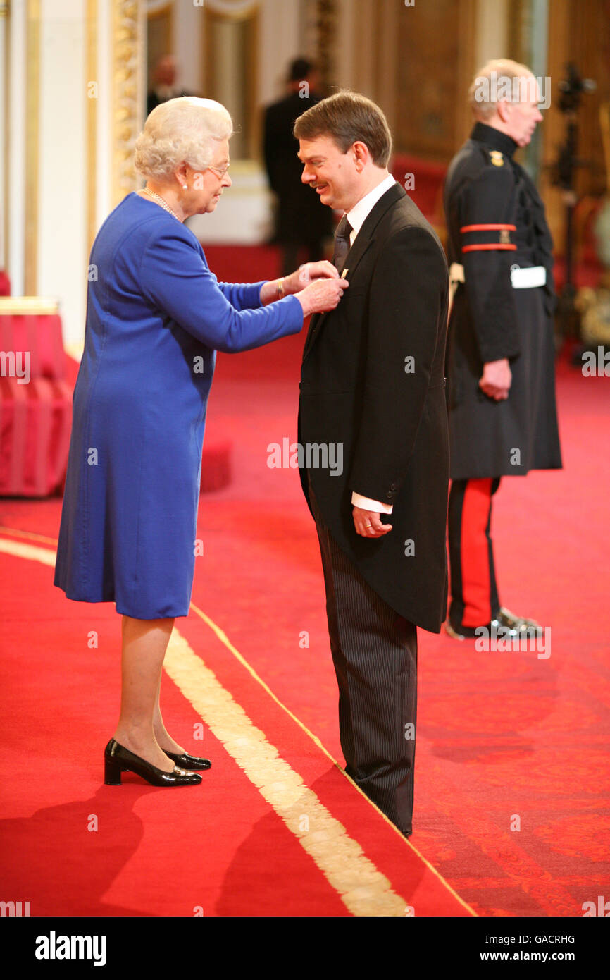 Mr. Stephen Patterson, from Windsor, is made an LVO by The Queen at ...