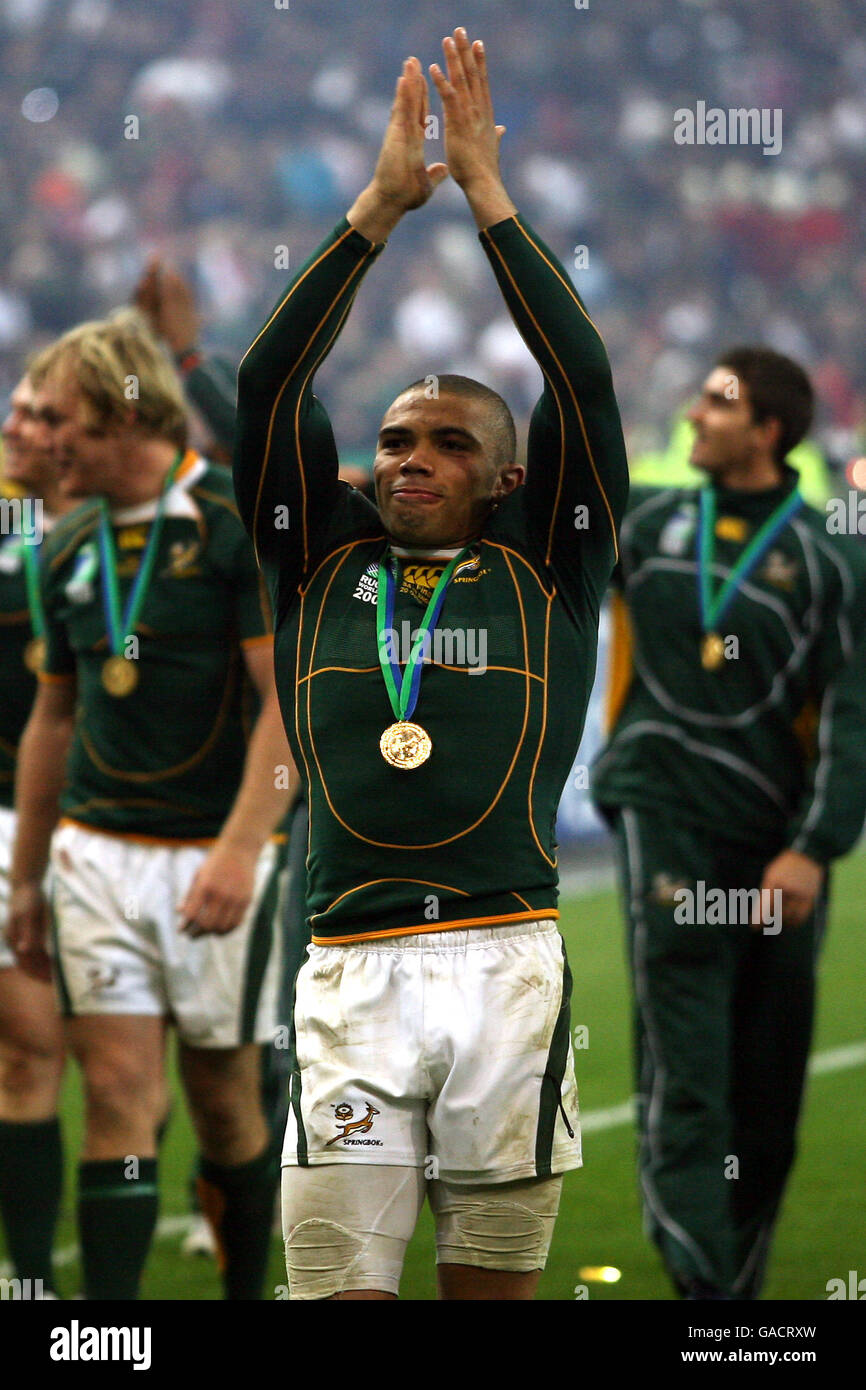 Rugby Union - IRB Rugby World Cup 2007 - Final - England v South Africa ...