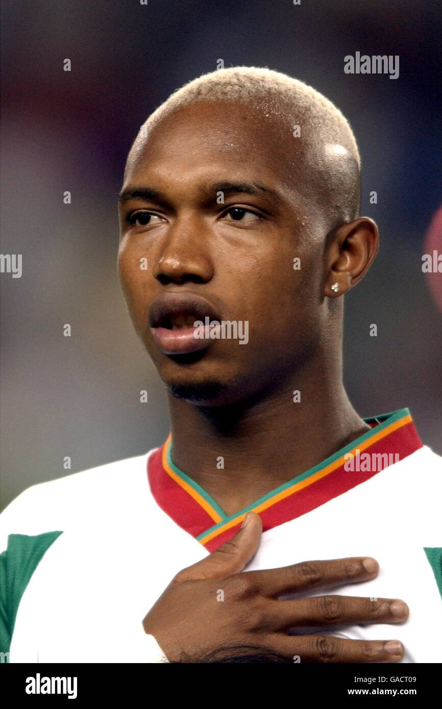 Soccer fifa world cup 2002 senegal v turkey quarter final hi-res stock ...