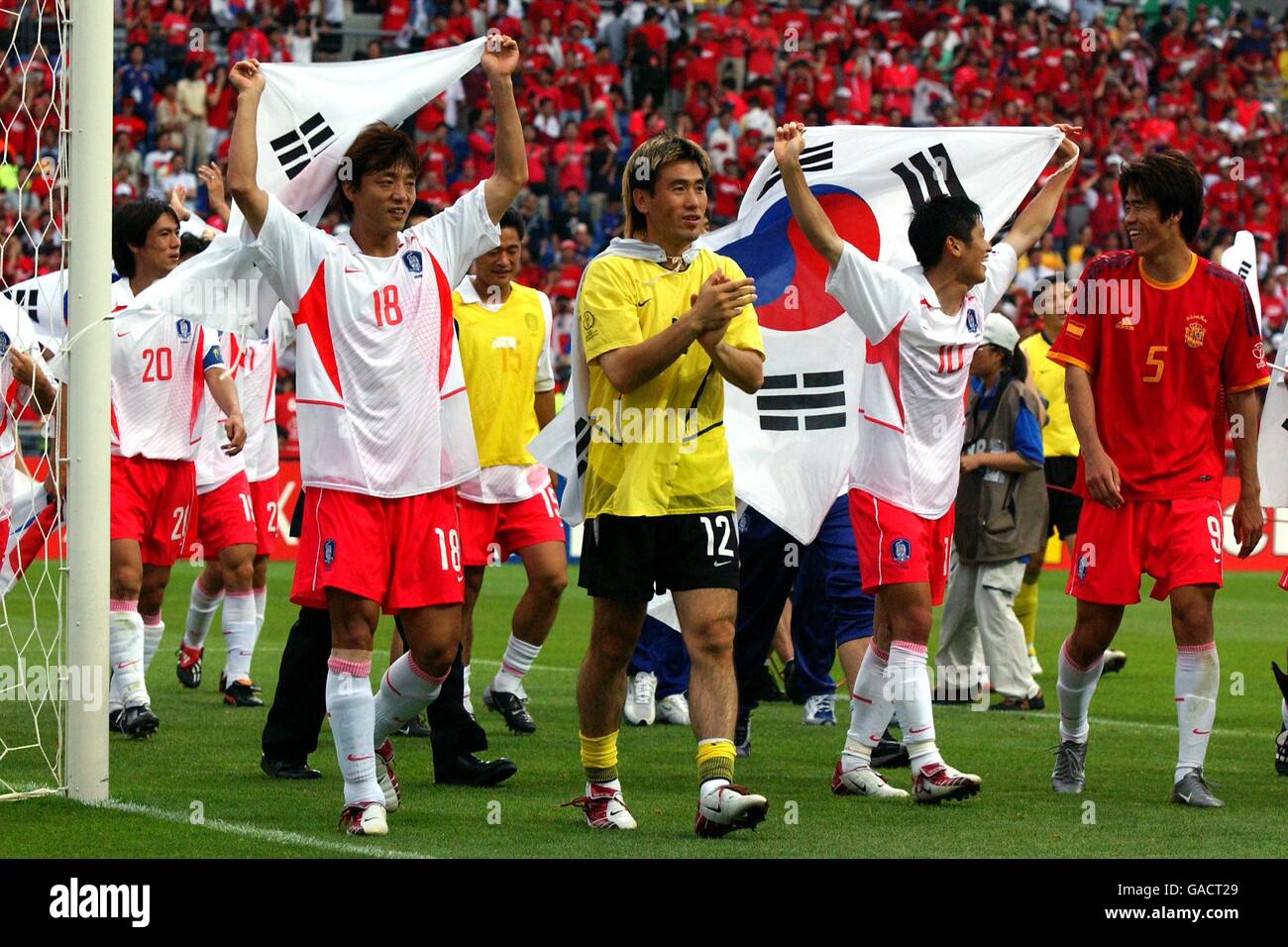 Soccer -Fifa World Cup 2002 - Quarter Final - Spain v Republic of Korea ...