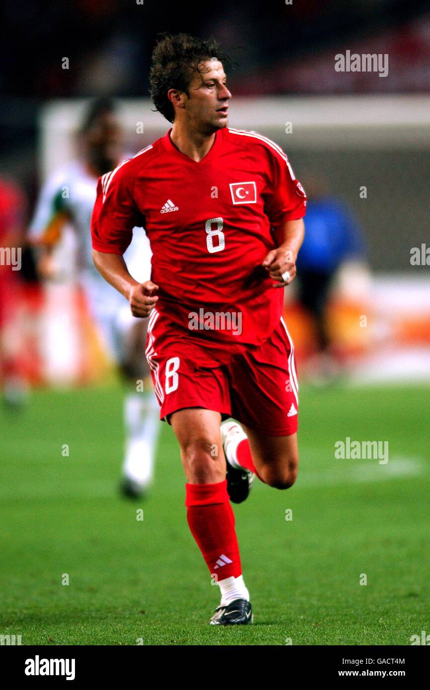 Soccer - FIFA World Cup 2002 - Quarter Final - Senegal v Turkey. Tugay ...