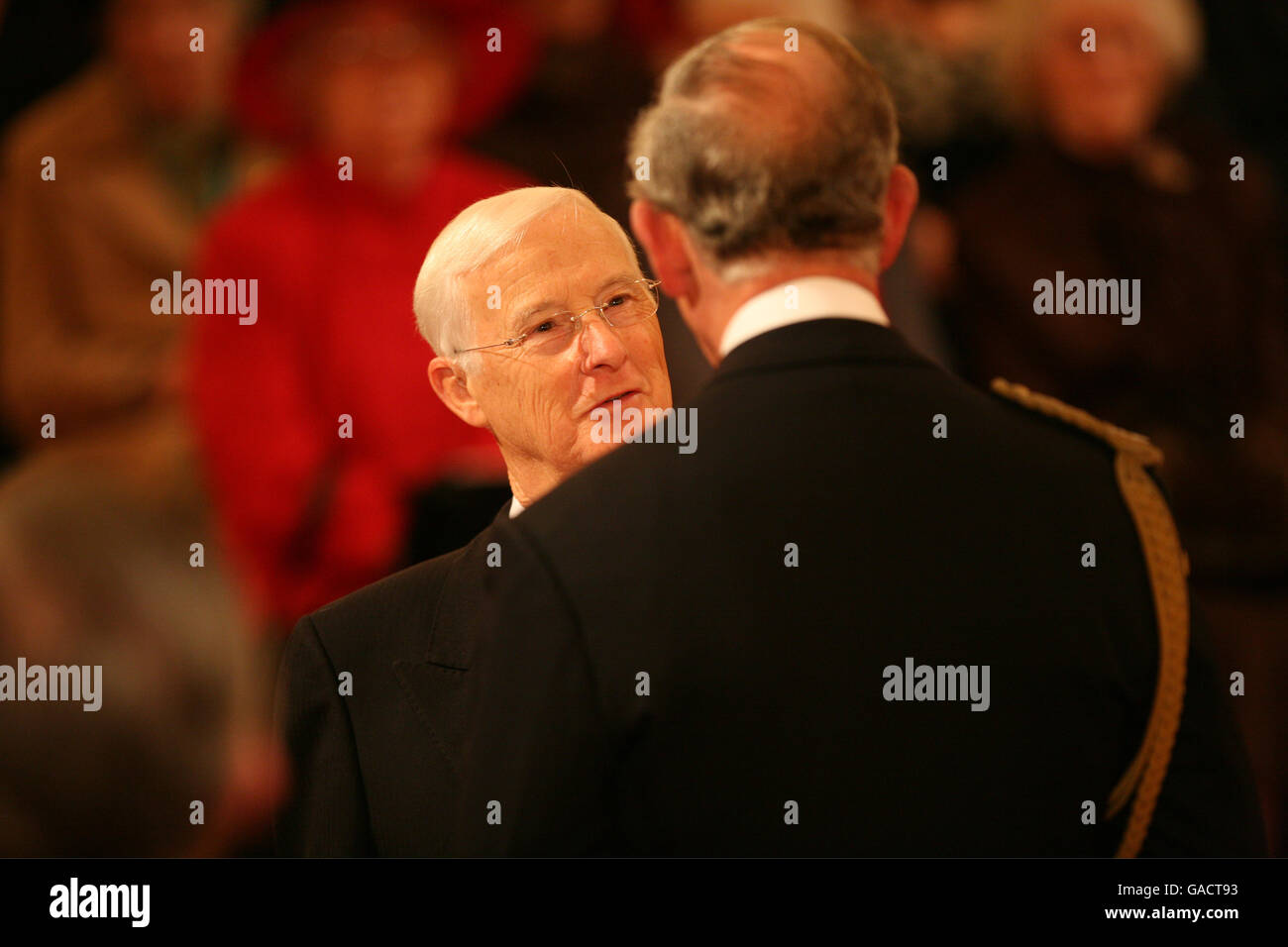 Mr. John Flitcroft from Corringham is made an MBE by the Prince of ...