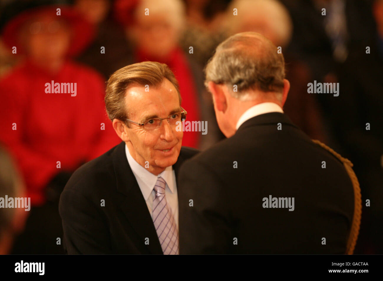 Snooker player Terry Griffiths from Llanelli is made an OBE by the ...