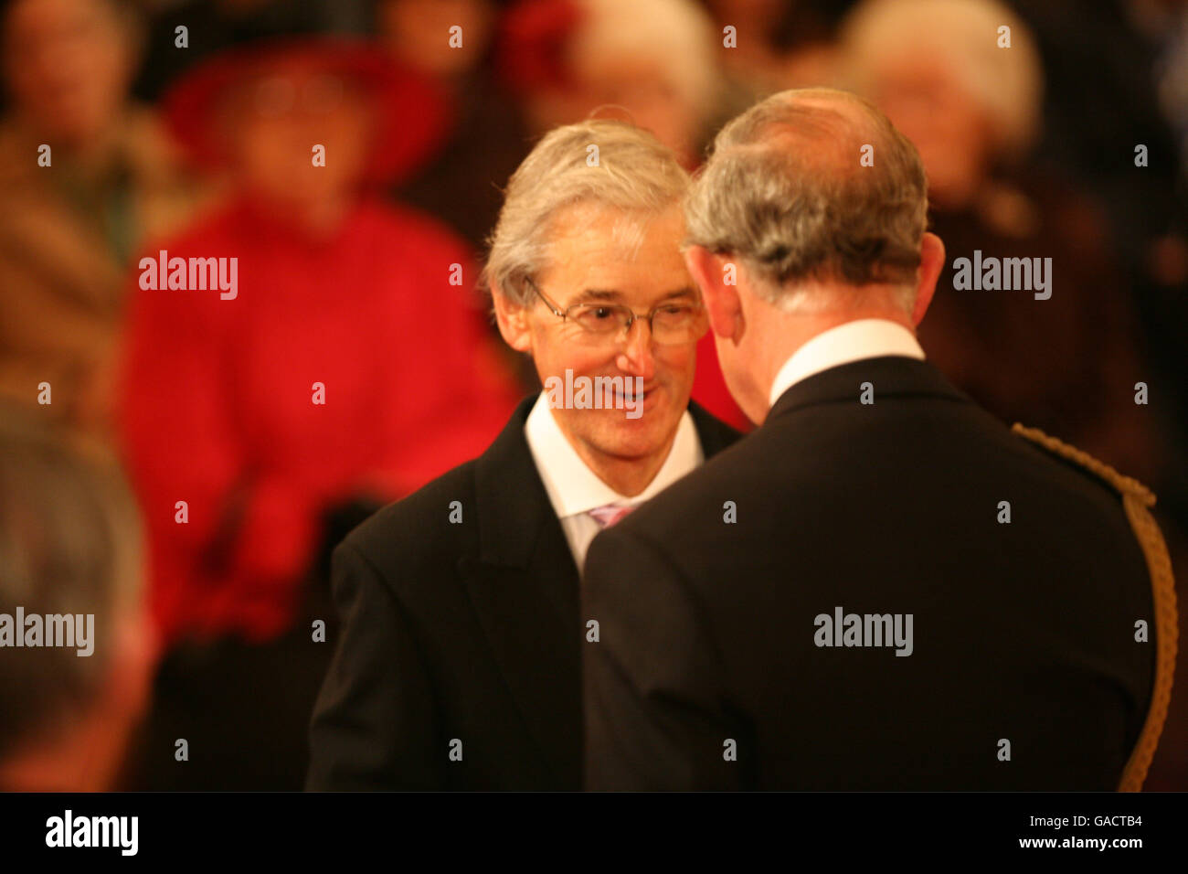 Mr. Andrew Humphries from Carlisle is made an MBE by the Prince of ...