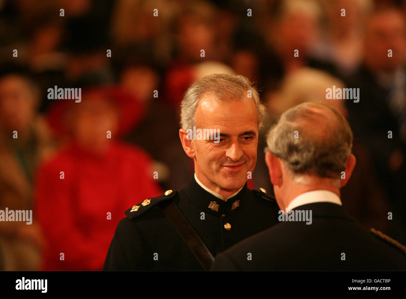 Lieutenant Colonel Robert Goodin is made an OBE by the Prince of Wales ...