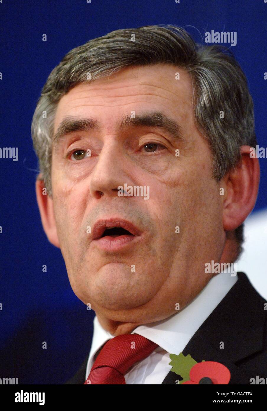 PM makes major speech Stock Photo - Alamy