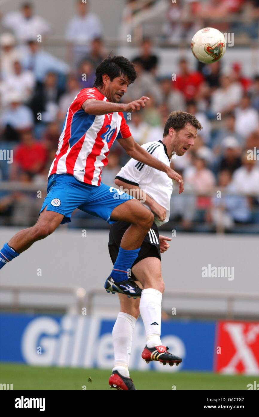 Soccer -FIFA World Cup 2002 - Second Round - Germany v Paraguay Stock ...
