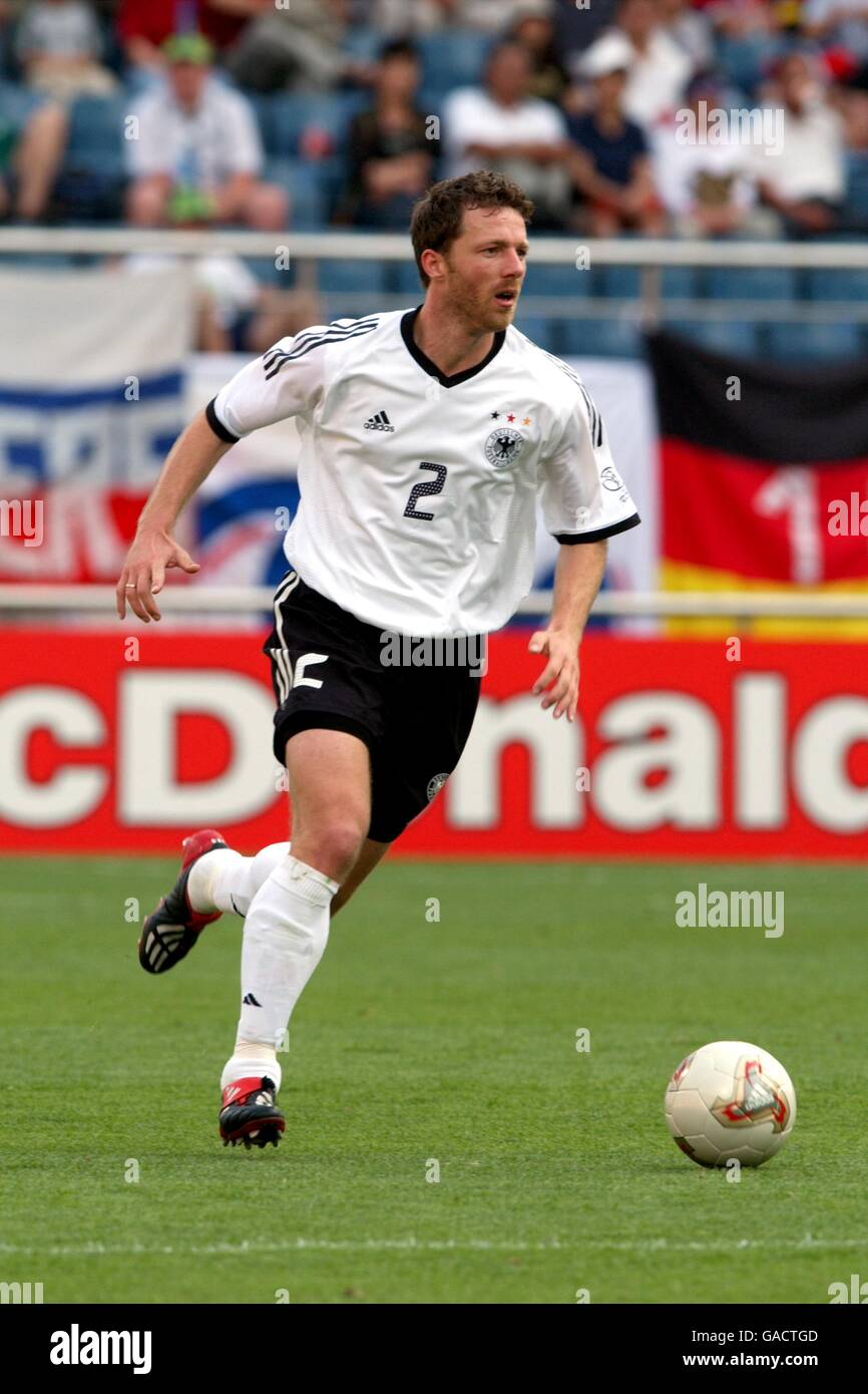Soccer -FIFA World Cup 2002 - Second Round - Germany v Paraguay. Thomas ...