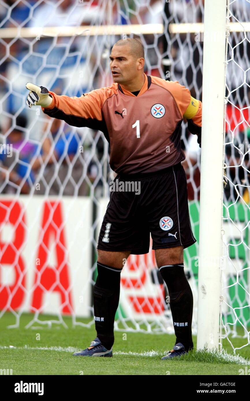 Paraguay goalkeeper jose luis chilavert hi-res stock photography and ...