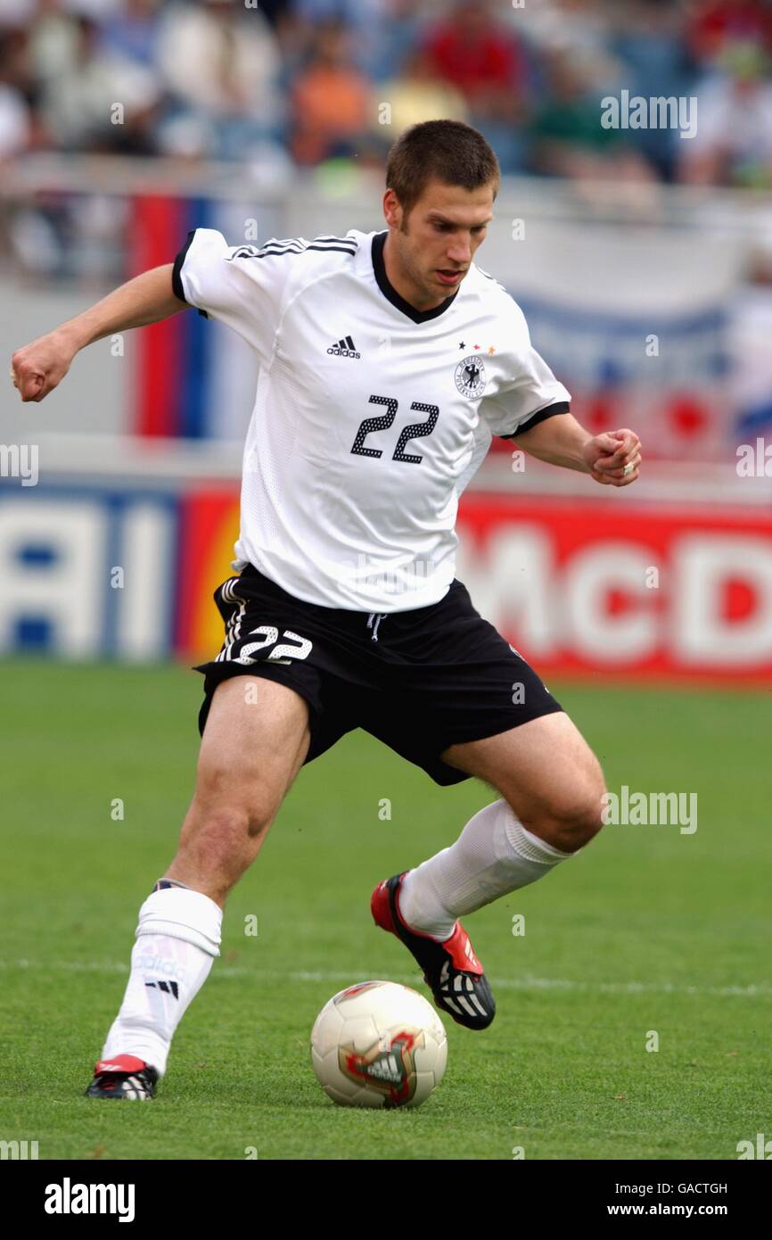 Soccer -FIFA World Cup 2002 - Second Round - Germany v Paraguay Stock ...