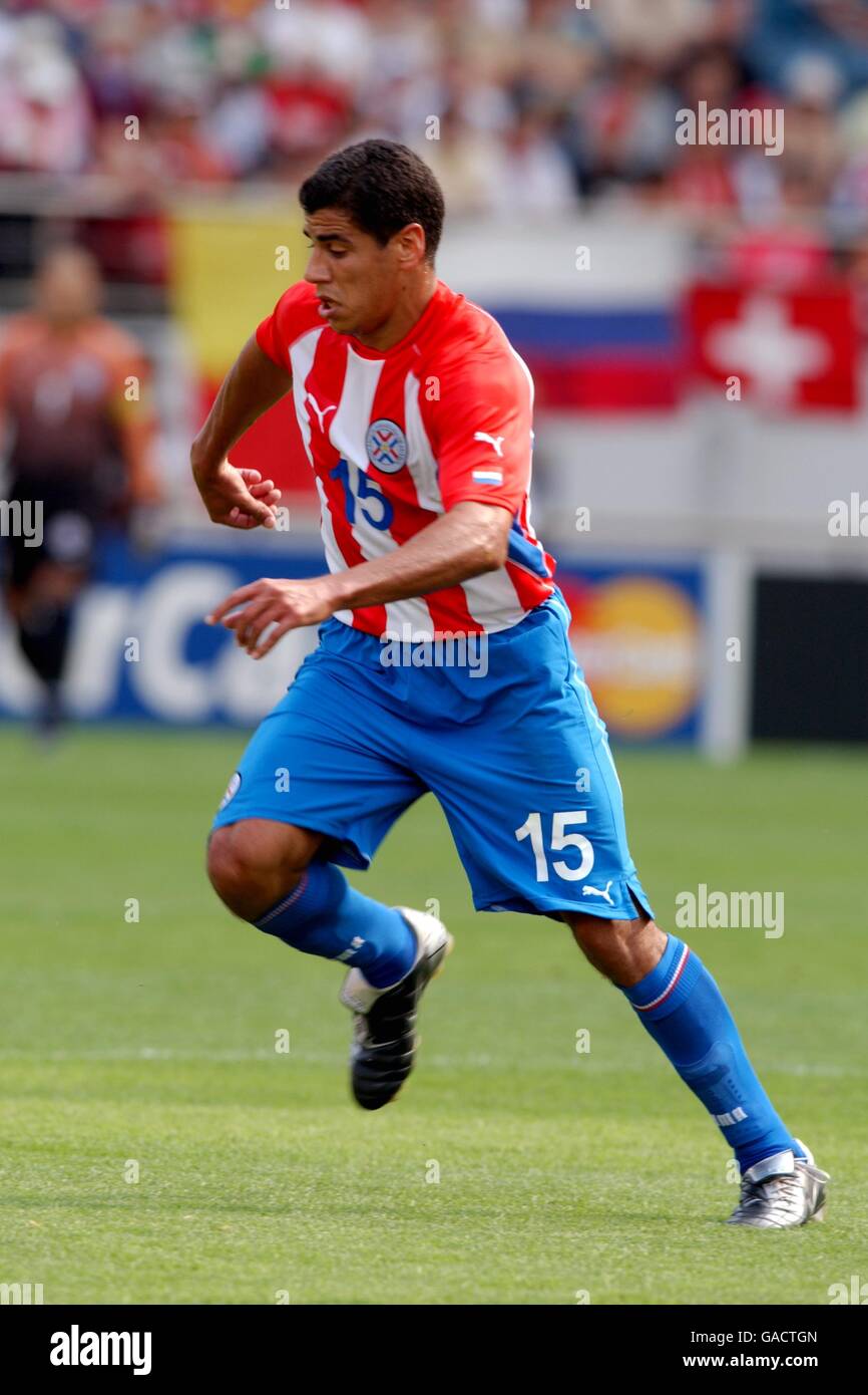 Soccer -FIFA World Cup 2002 - Second Round - Germany v Paraguay. Carlos ...