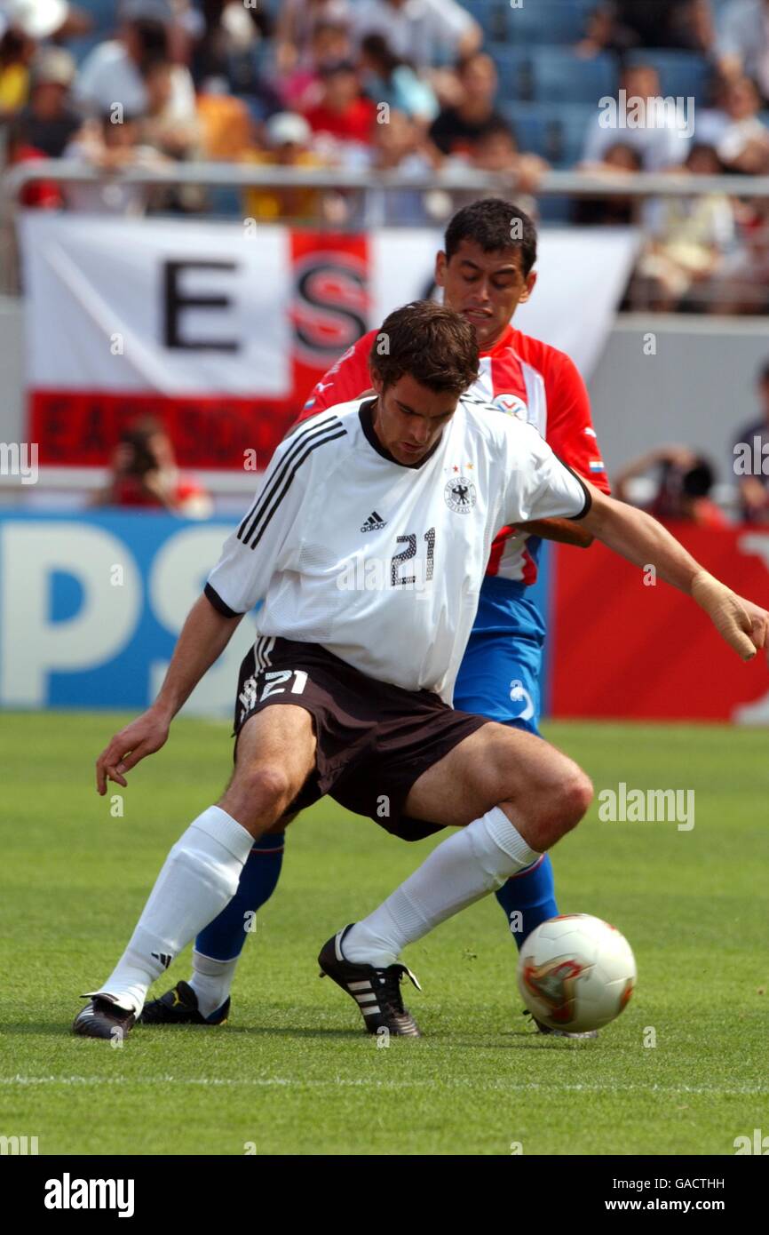 Soccer -FIFA World Cup 2002 - Second Round - Germany v Paraguay Stock ...
