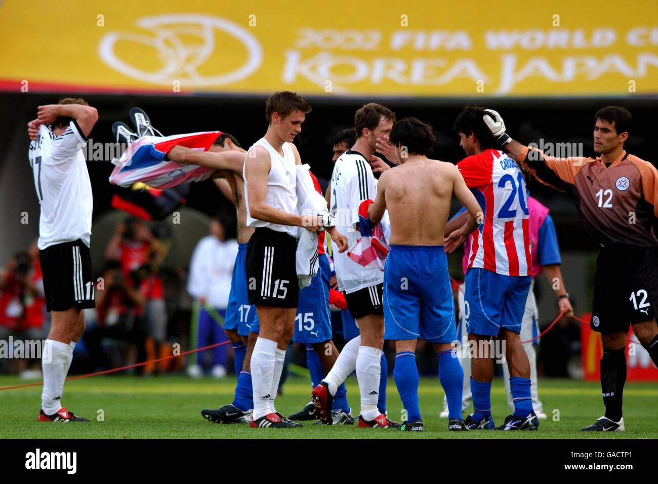 Soccer -FIFA World Cup 2002 - Second Round - Germany v Paraguay ...