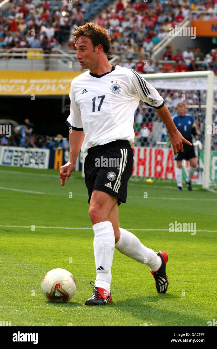 Soccer -FIFA World Cup 2002 - Second Round - Germany v Paraguay. Marco ...