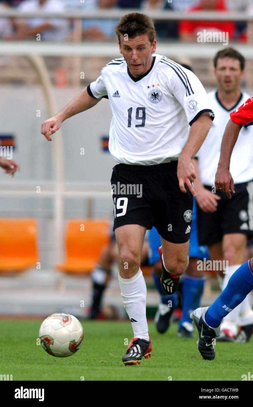 Soccer fifa world cup 2002 second round germany v paraguay hi-res stock ...