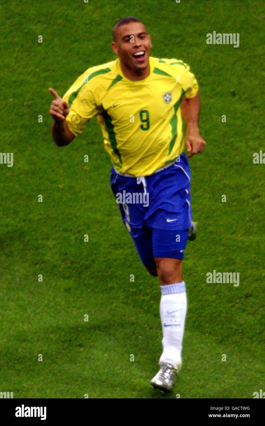 Soccer - FIFA World Cup 2002 - Semi Final - Brazil v Turkey Stock Photo ...