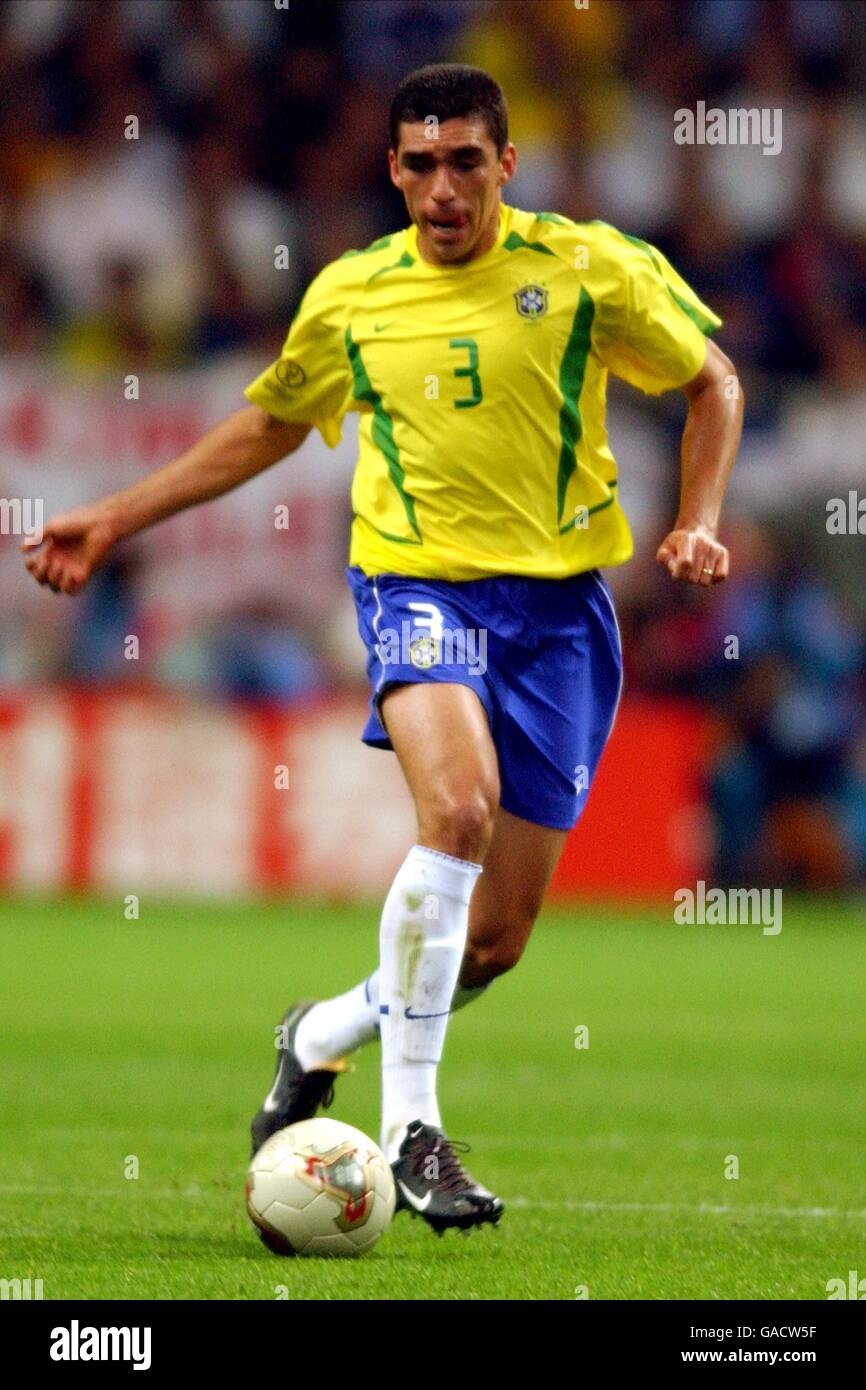 Soccer fifa world cup 2002 semi final brazil v turkey hi-res stock ...