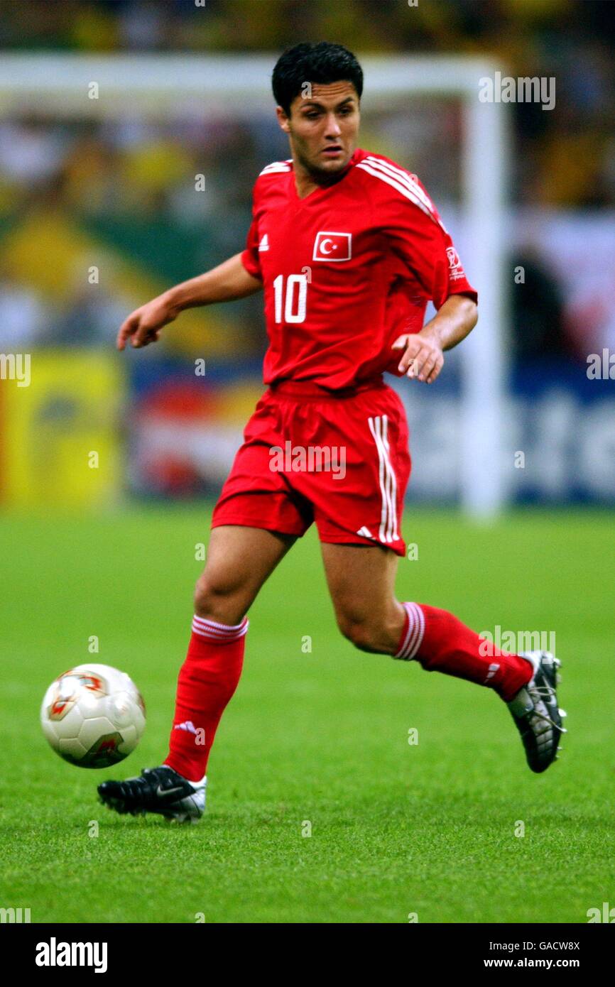 Soccer - FIFA World Cup 2002 - Semi Final - Brazil v Turkey Stock Photo ...