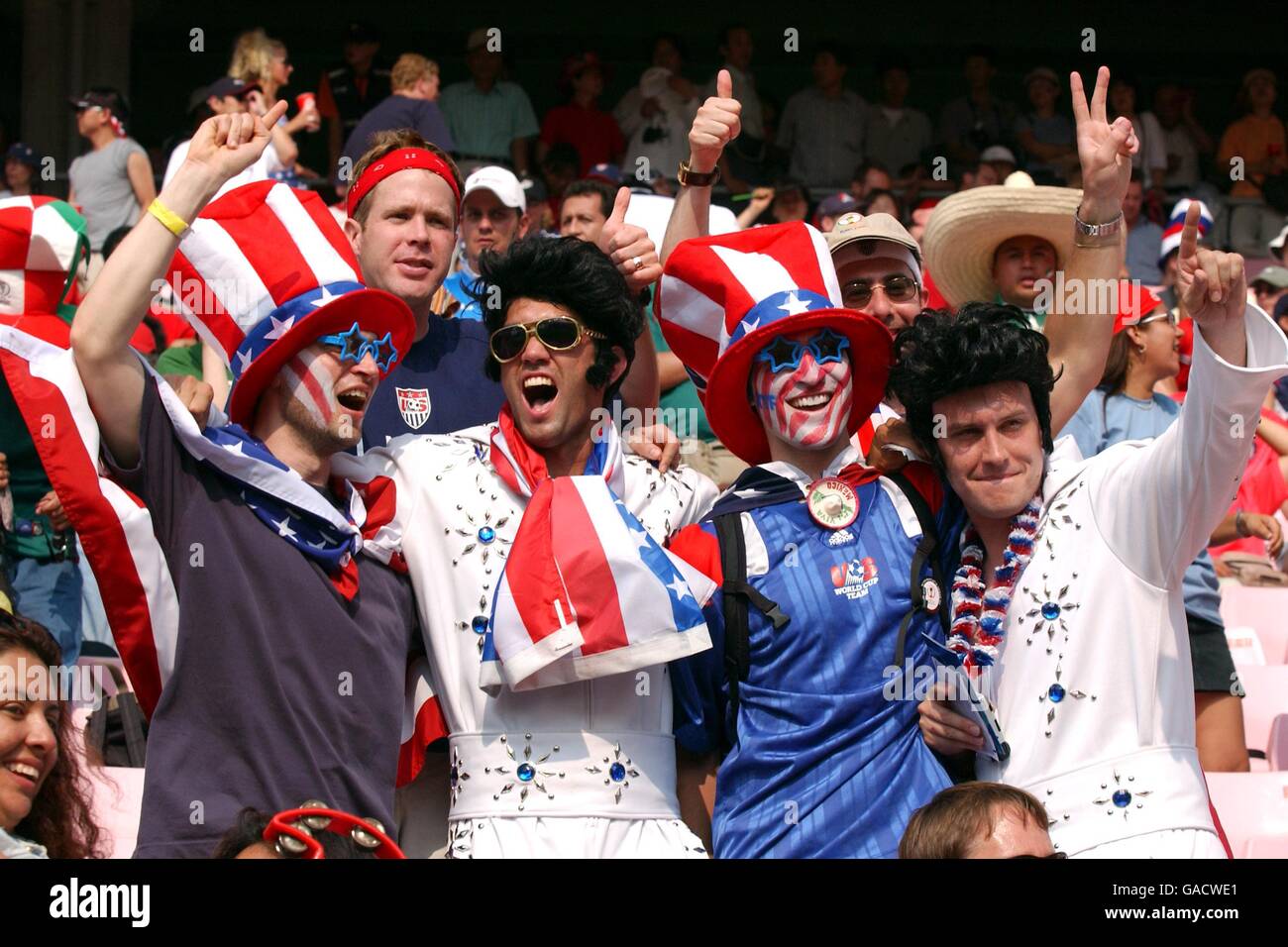 Soccer -FIFA World Cup 2002 - Second Round - Mexico v USA Stock Photo ...