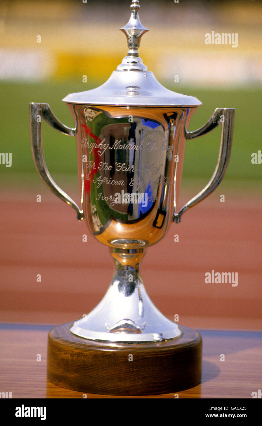 African cup of nations trophy hi-res stock photography and images - Alamy