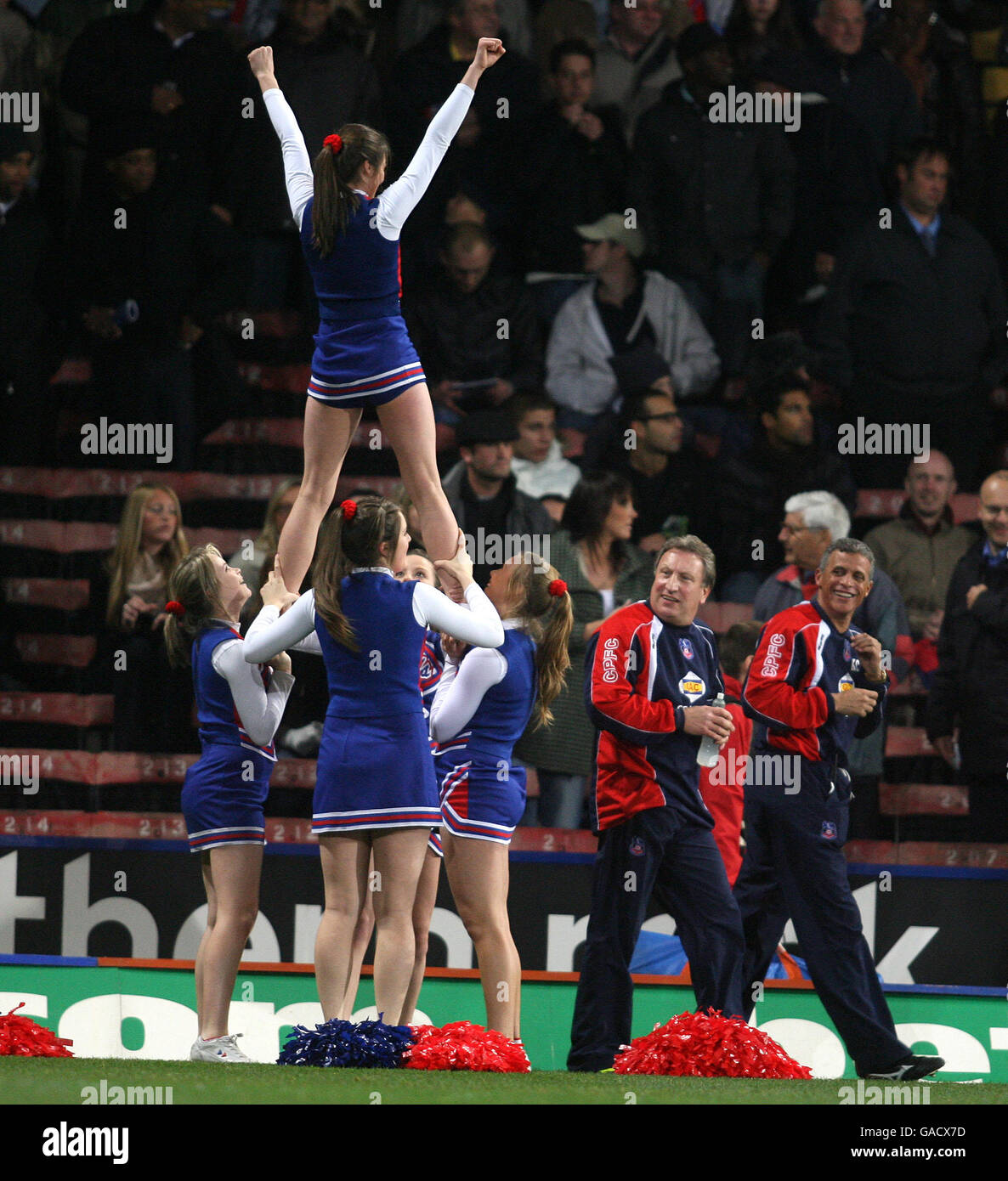 The crystal palace cheerleaders hi-res stock photography and images - Alamy