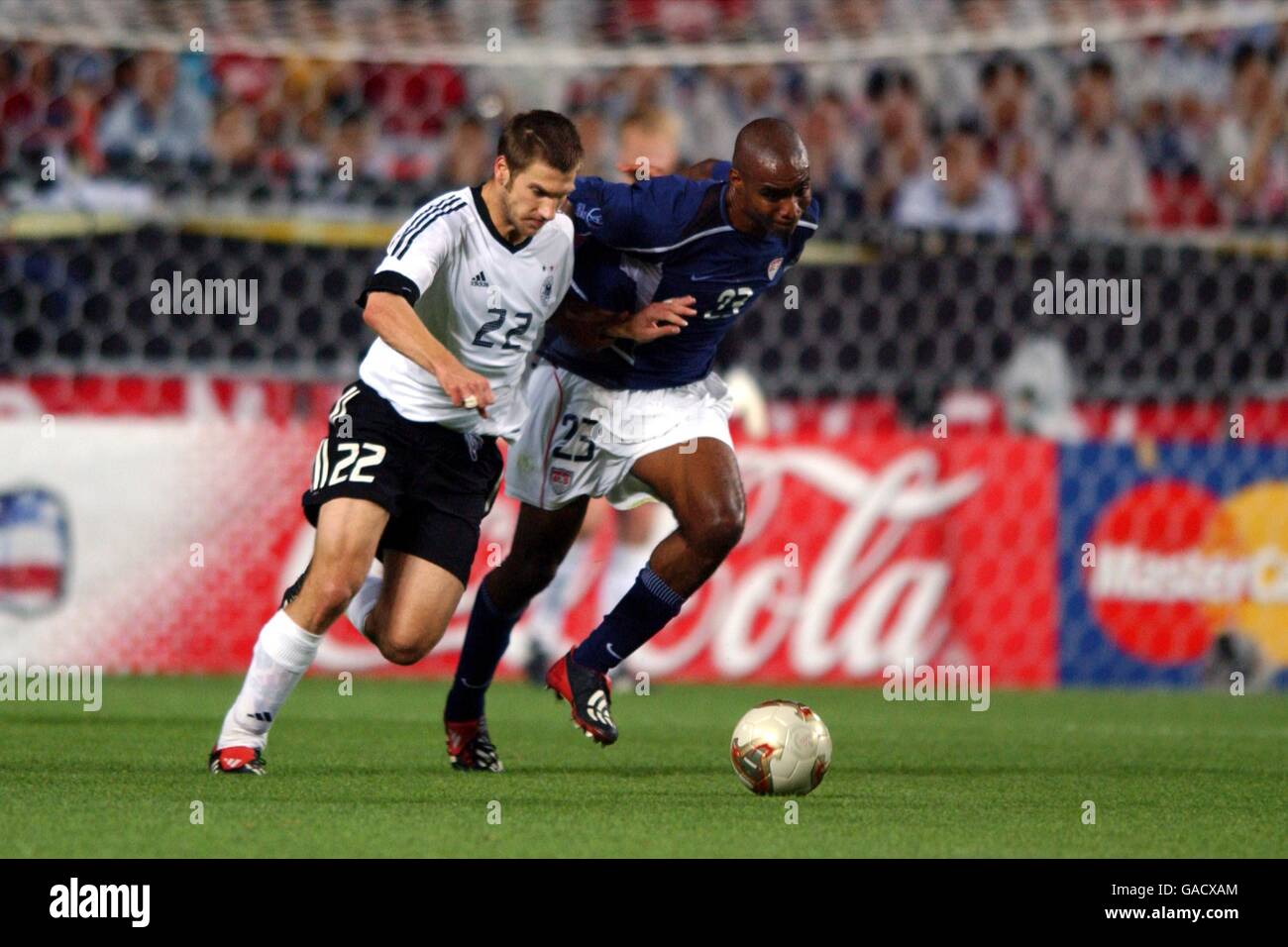 Soccer - FIFA World Cup 2002 - Quarter Final - Germany v USA Stock ...