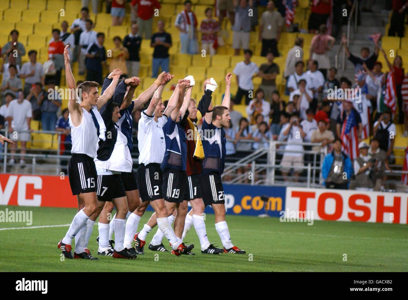 Soccer - FIFA World Cup 2002 - Quarter Final - Germany v USA Stock ...
