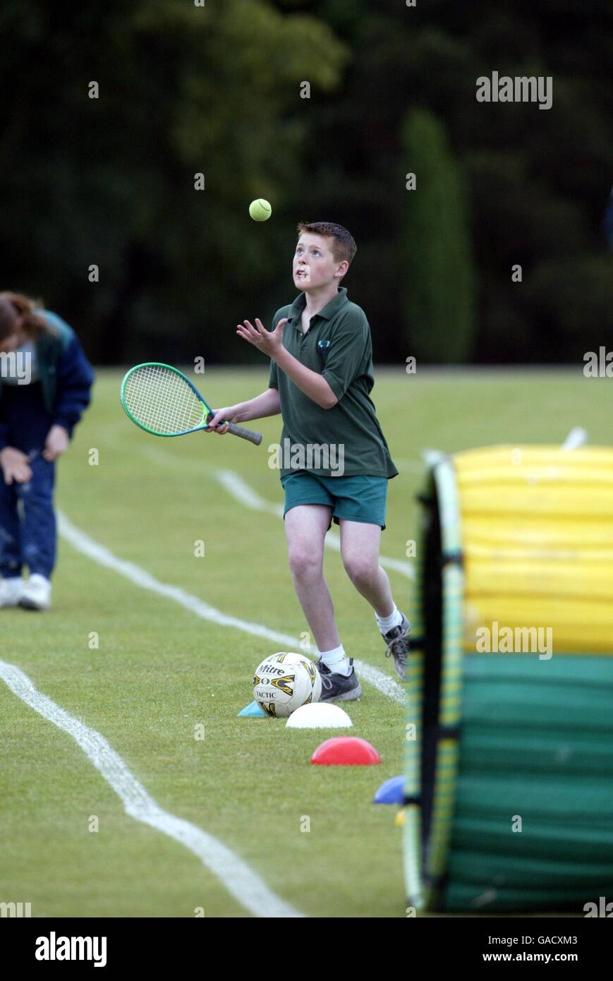 Athletics - The Elms School Sports Day Stock Photo - Alamy