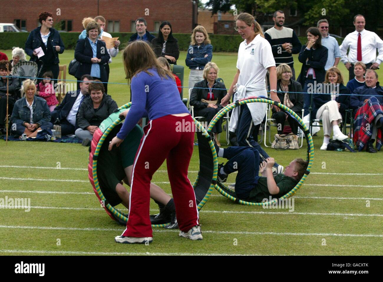 Athletics - The Elms School Sports Day Stock Photo - Alamy
