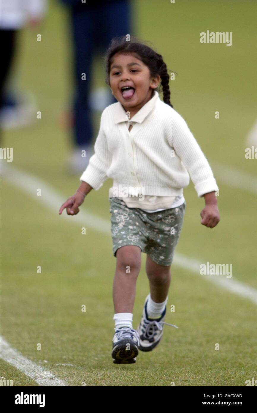 Athletics - The Elms School Sports Day Stock Photo - Alamy