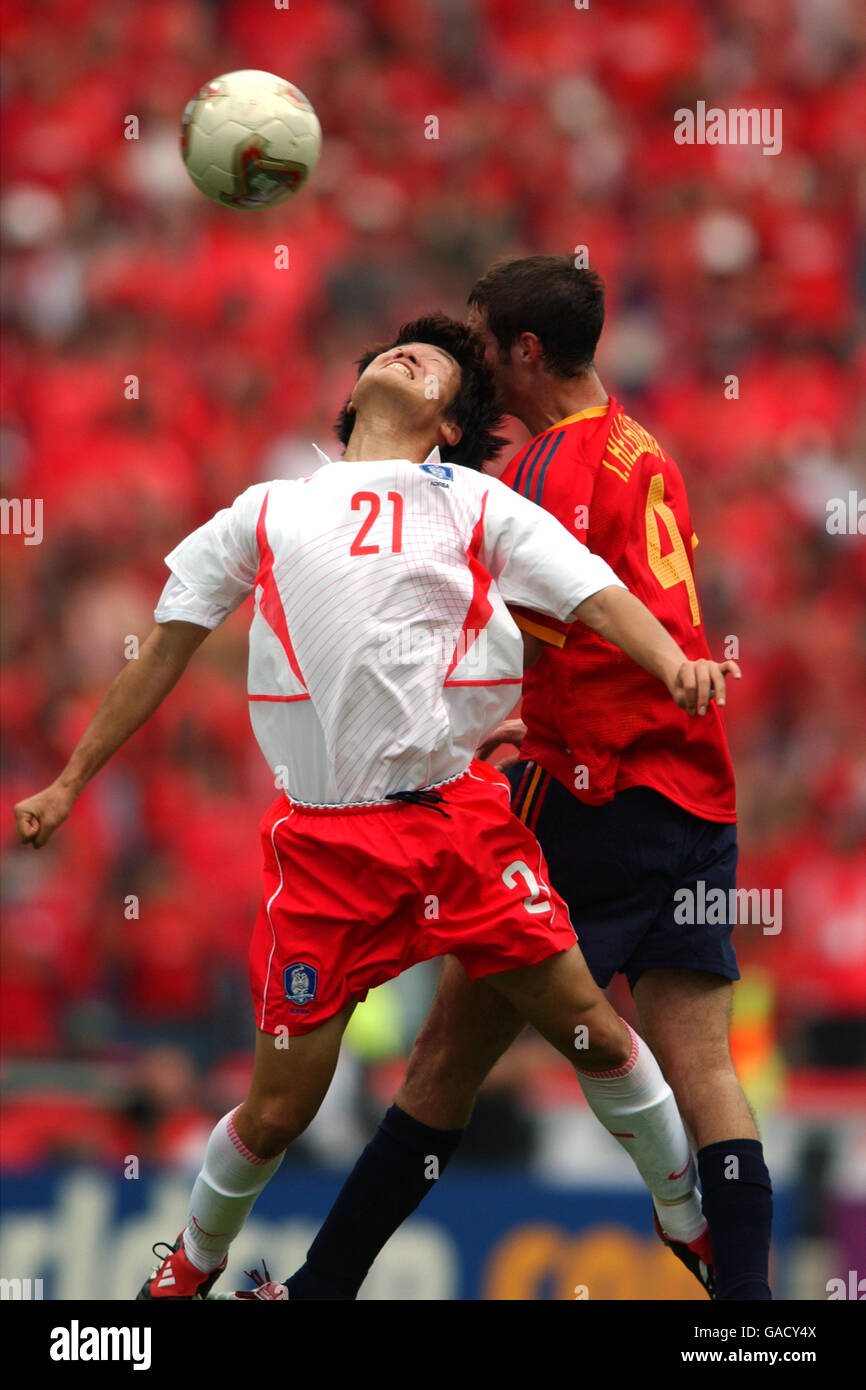 Soccer - FIFA World Cup 2002 - Quarter Final - Spain v Republic Of ...