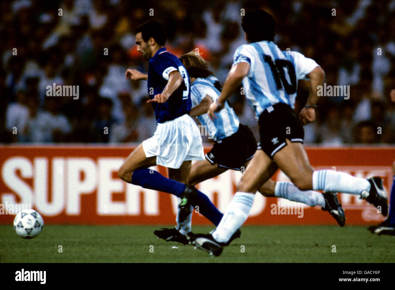 Maradona caniggia hi-res stock photography and images - Alamy