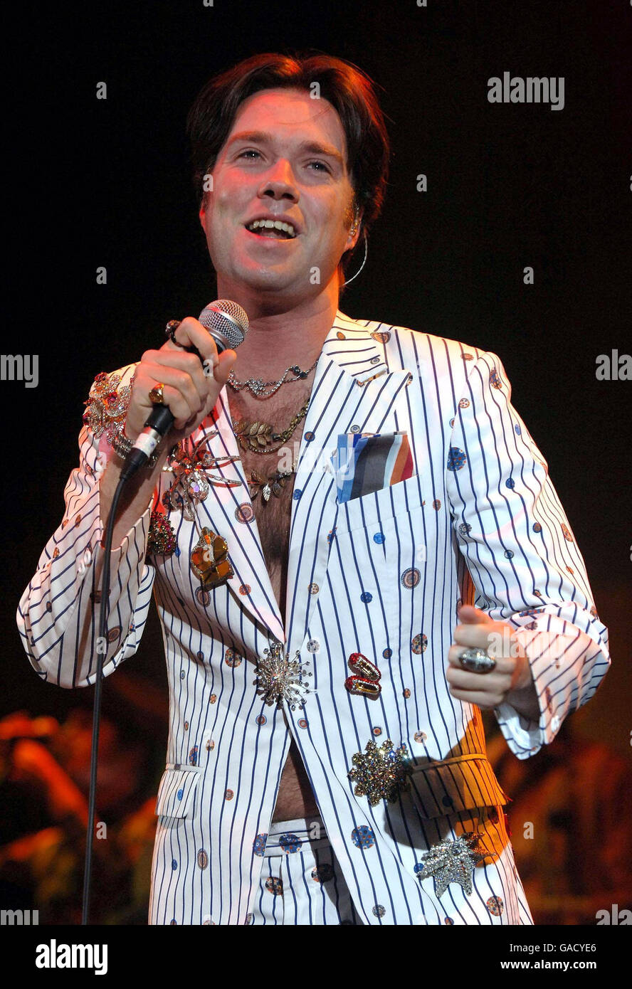 Rufus wainwright performs at the hammersmith apollo in central london ...