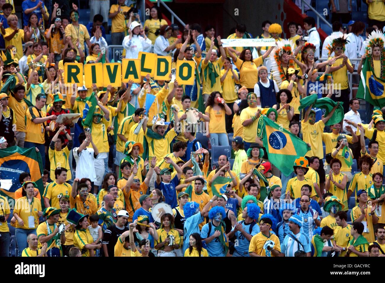 World Cup 2002 Brazilian Team High Resolution Stock Photography and ...